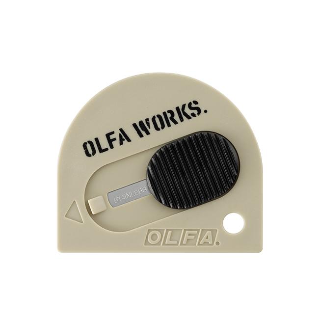 OLFA WORKS オルファワークス タッチナイフW グラスアイボリー OW-TK5M-GIV 【 刃物 コンパクト キャンプ 多用途 マグネット付き 】【メール便・代引不可】 : SNB ...