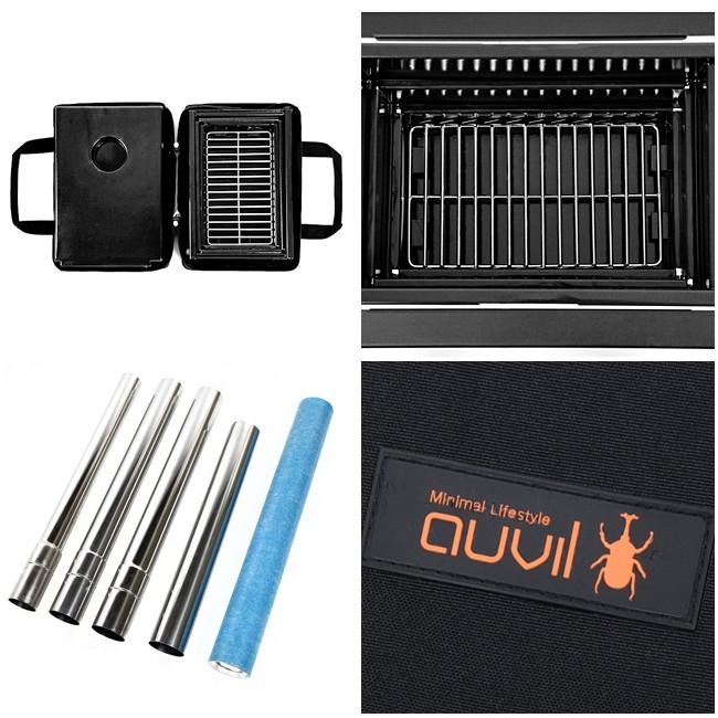 auvil オーヴィル Fire Wood Stove SET ファイヤーウッドストーブセット 【 アウトドア キャンプ 防災 薪ストーブ ...