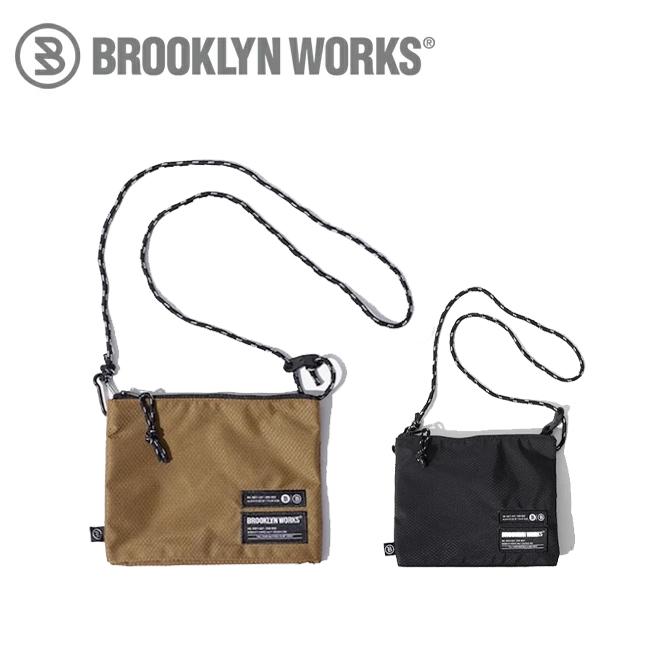 BROOKLYN WORKS ブルックリンワークス MINI SACOCHE ミニサコッシュ 0811-021-300-060 【カバン/ウォーキング/フェス/レジャー】【メール便・代引不可 ...