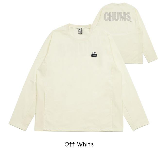 CHUMS 【プレゼント】CHUMS チャムス Airtrail Stretch L/S T-Shirt エアトレイルストレッチチャムスロングスリーブティーシャツCH01-2343【メール便 ...