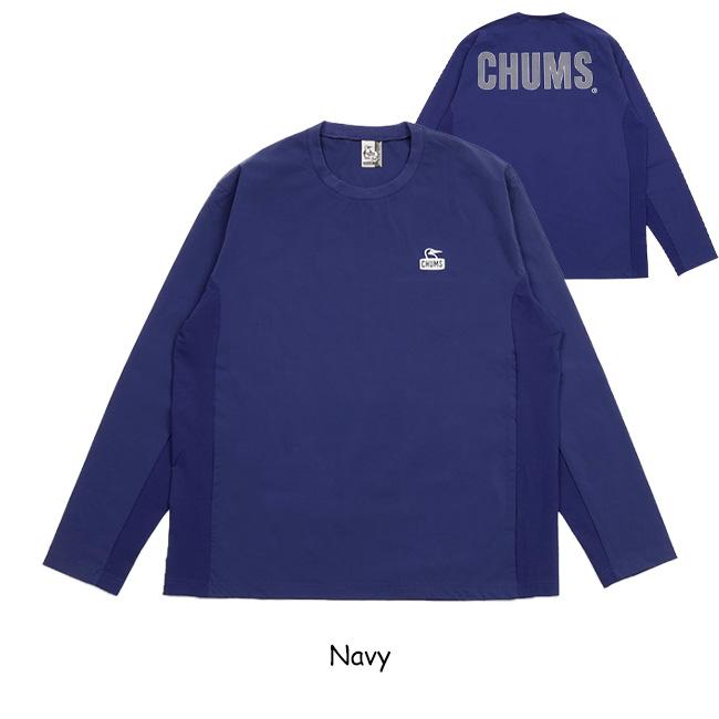 CHUMS 【プレゼント】CHUMS チャムス Airtrail Stretch L/S T-Shirt エアトレイルストレッチチャムスロングスリーブティーシャツCH01-2343【メール便 ...