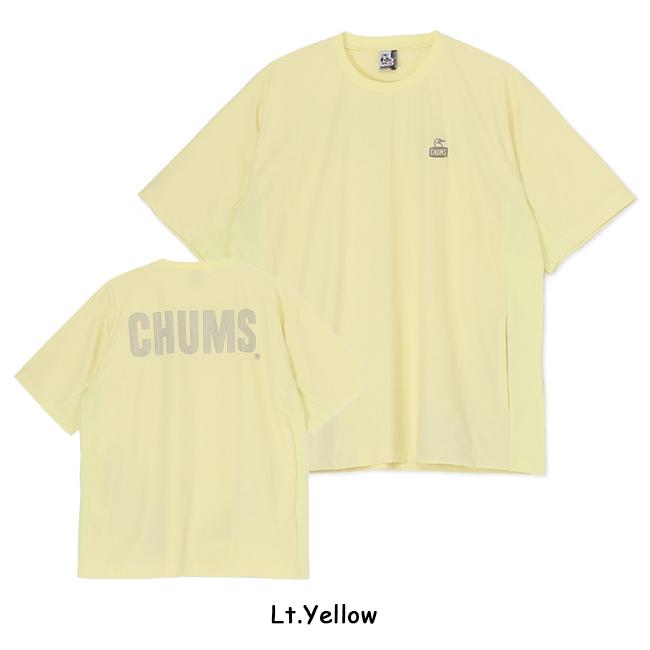 CHUMS チャムス Airtrail Stretch T-Shirt エアトレイルストレッチチャムスTシャツ CH01-2580【 半袖 ストレッチ 撥水加工 】【メール便・代引不可 ...