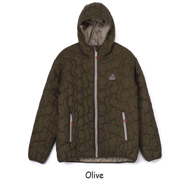 CHUMS（チャムス） Booby Stitch Padded Hoodie ブービーステッチ