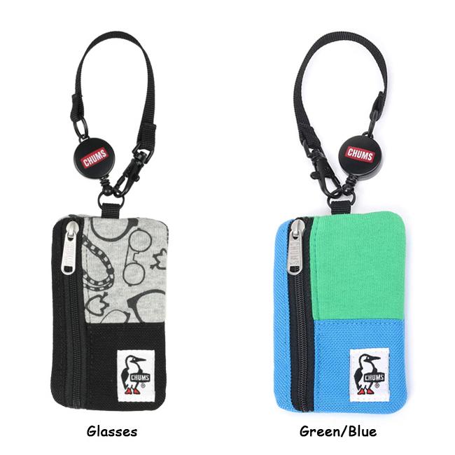 CHUMS チャムス Commuter Pass Case Sweat Nylon コミューターパスケーススウェットナイロン CH60 ...