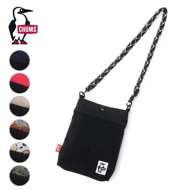 CHUMS チャムス Recycle Mesh Pocket Shoulder Bag リサイクルメッシュポケットショルダーバッグ CH60-3965【 コンパクト ポーチ 】【メール便・代引 ...
