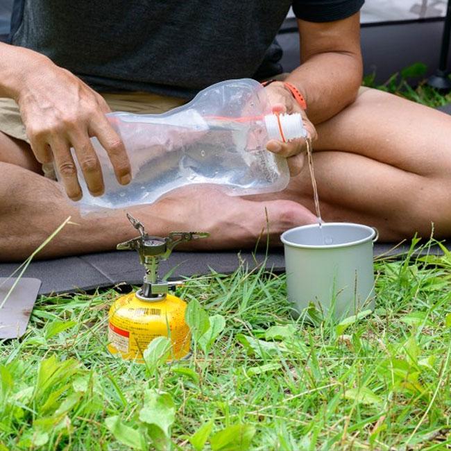 EVERNEW エバニュー ウォーターキャリー 900ml EBY206【 ソフトボトル トレッキング 登山 サイクリング コンパクト 防災 キャンプ 】【メール便・代引不可】 : SNB ...