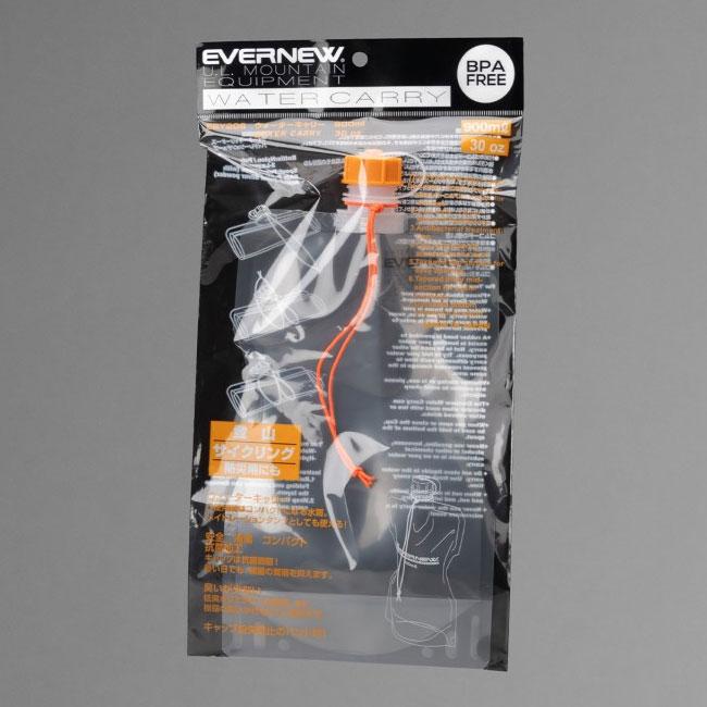 EVERNEW エバニュー ウォーターキャリー 900ml EBY206【 ソフトボトル トレッキング 登山 サイクリング コンパクト 防災 キャンプ 】【メール便・代引不可】 : SNB ...