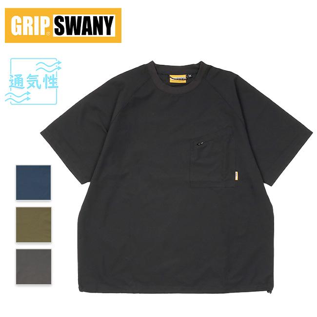 GRIP SWANY グリップスワニー GS AIR TEE GSエアティー GSC-70 【 Tシャツ 半袖 トップス 速乾 アウトドア ...