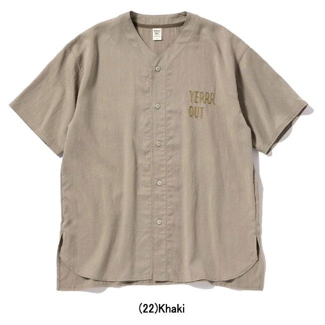 Jackman ジャックマン VT Baseball Shirt ビスコースベースボールシャツ JM8321 【トップス/メンズ/カジュアル ...