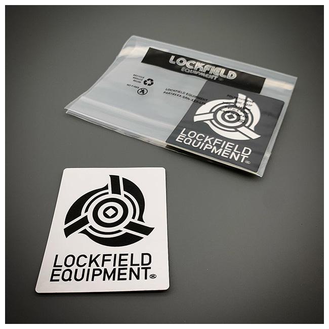 LOCKFIELD EQUIPMENT ロックフィールドイクイップメント ミルロゴステッカー PART#20-SRN-000-LFE 【シール ...