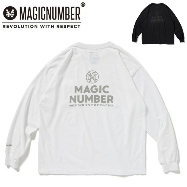 MAGICNUMBER マジックナンバー STOCK LOGO US COTTON L/S T-SHIRT ストックロゴUSコットンティーシャツ 24AW-MN003【 長袖 吸汗 速乾 ...