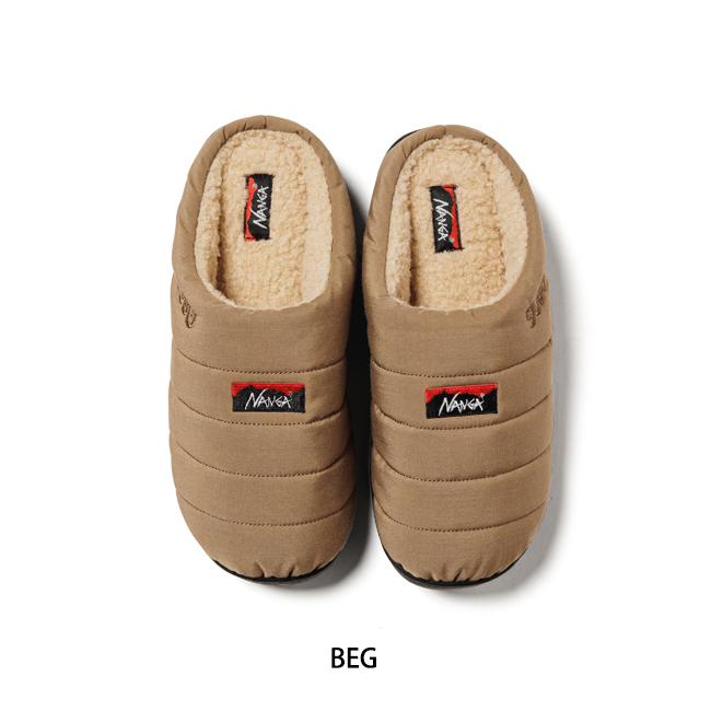 NANGA NANGA×SUBU HINOC WINTER SANDAL ナンガ×スブヒノックウィンターサンダル 【 焚火 スリッパ アウトドア キャンプ 靴 コラボ たきび タキビ 焚き火 ...