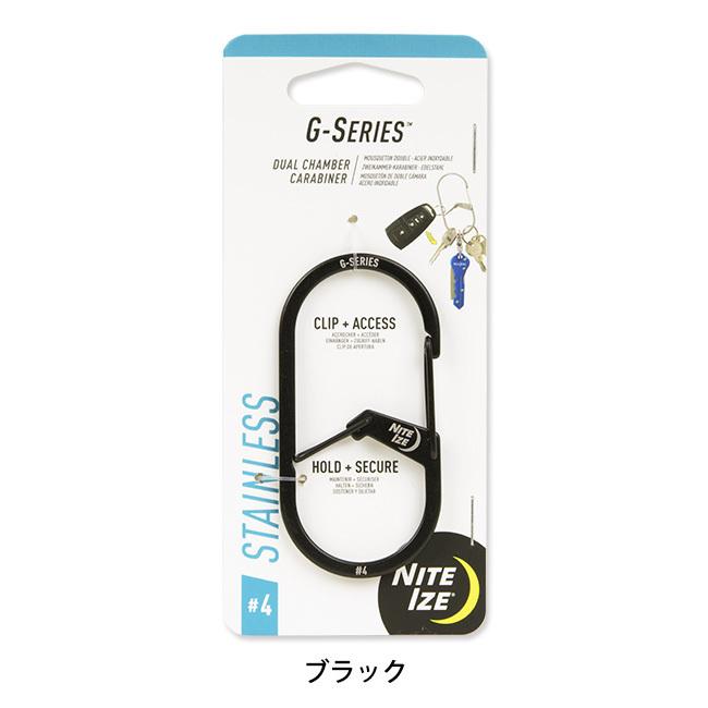 NITE IZE（ナイトアイズ） NITE-IZE Gシリーズデュアルチャンバーカラビナ ＃4 GS4 【アウトドア/キーホルダー/雑貨/エスビナー】【メール便・代引不可】 : SNB ...