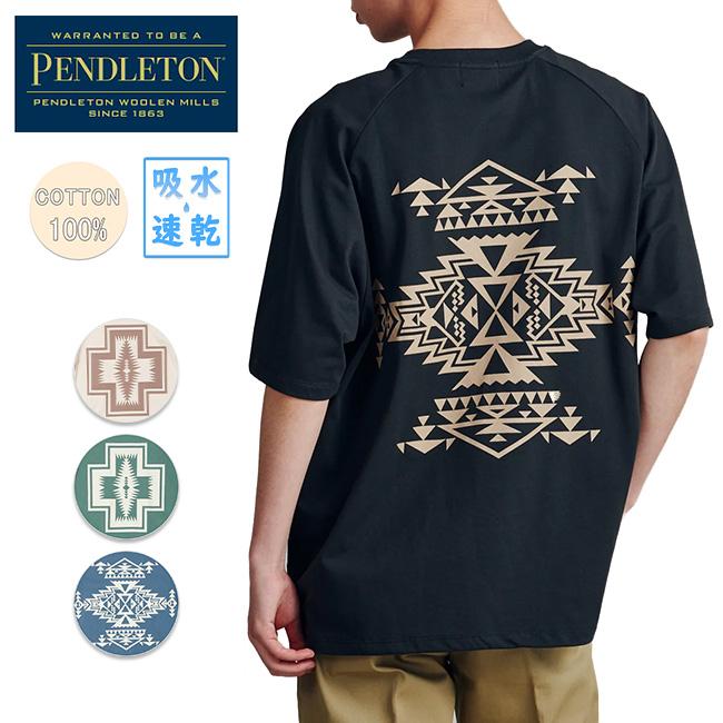 PENDLETON ペンドルトン Plating Single Jersey Back Print S/S Tee シングルジャージーバックプリントティー 4275-6013【Tシャツ/半袖 ...