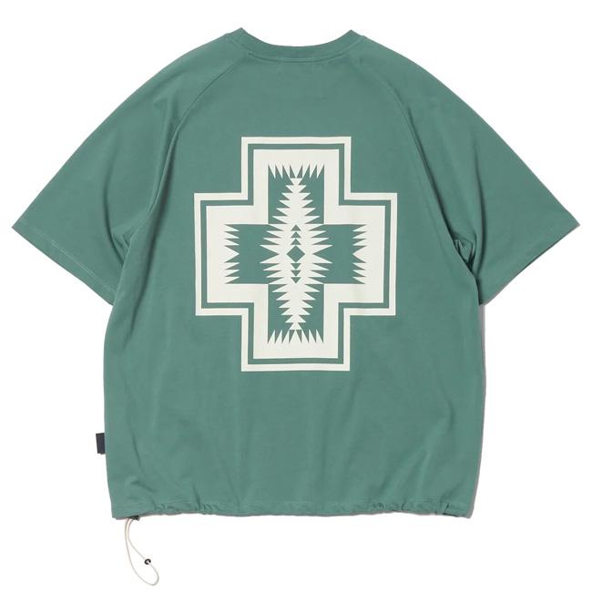 PENDLETON ペンドルトン Plating Single Jersey Back Print S/S Tee シングルジャージーバック ...