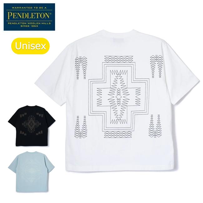 PENDLETON ペンドルトン Back EMB Tee バックEMBティー 5275-0016 【 Tシャツ 半袖 綿100％ トップス ユニセックス 】【メール便・代引不可】 : SNB ...