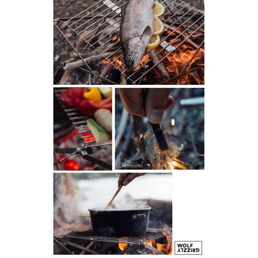 Wolf&Grizzly ウルフアンドグリズリー Grill M1 Edition with fire set グリル M1 エディション ...