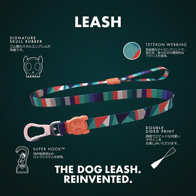 zee.dog ジードッグ LEASH XS リーシュXS 【 犬 紐 リード 着脱簡単 アウトドア 散歩 小型犬 】【メール便・代引不可 ...