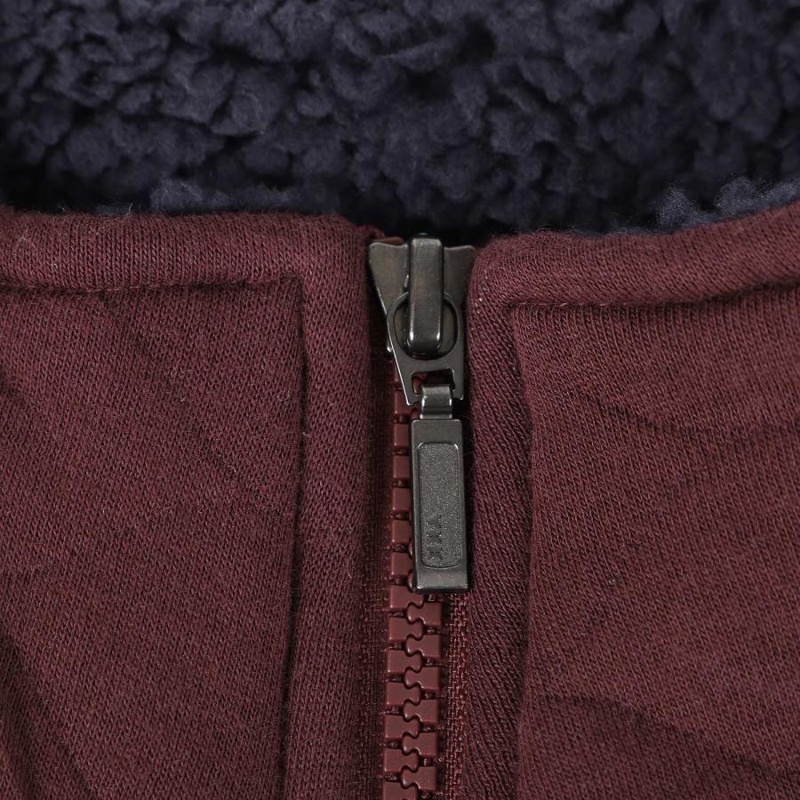 adabat アダバット ルームウェア 部屋着 パジャマ セットアップ ナイトウェア メンズ 長袖 ハイネック ネイビー ワイン レッド 0222-95 : スニークオンラインショップ ...