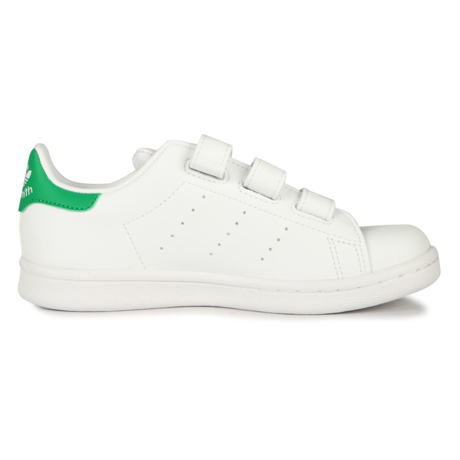 adidas Originals アディダス オリジナルス スタンスミス スニーカー キッズ ベルクロ STAN SMITH CF C ...