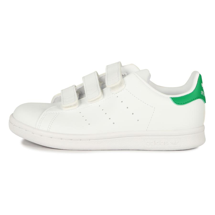 adidas Originals アディダス オリジナルス スタンスミス スニーカー キッズ ベルクロ STAN SMITH CF C ...