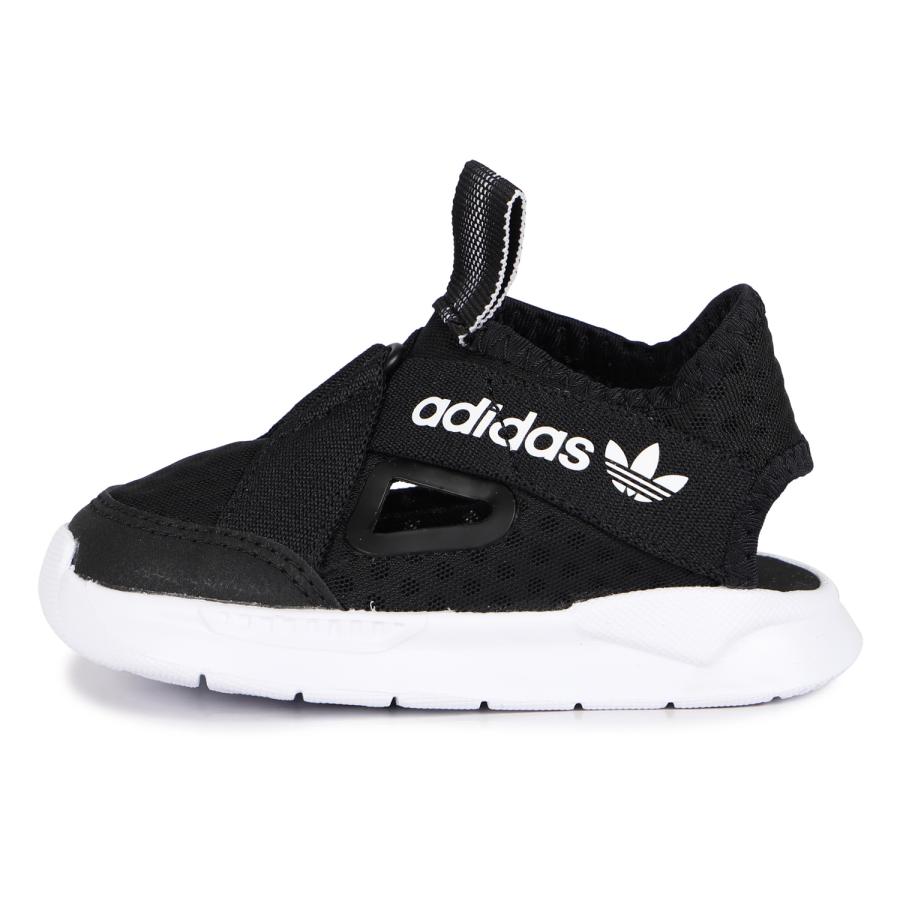 adidas Originals アディダス オリジナルス サンダル スニーカー スリッポン 360 ベビー キッズ SANDAL ブラック ...