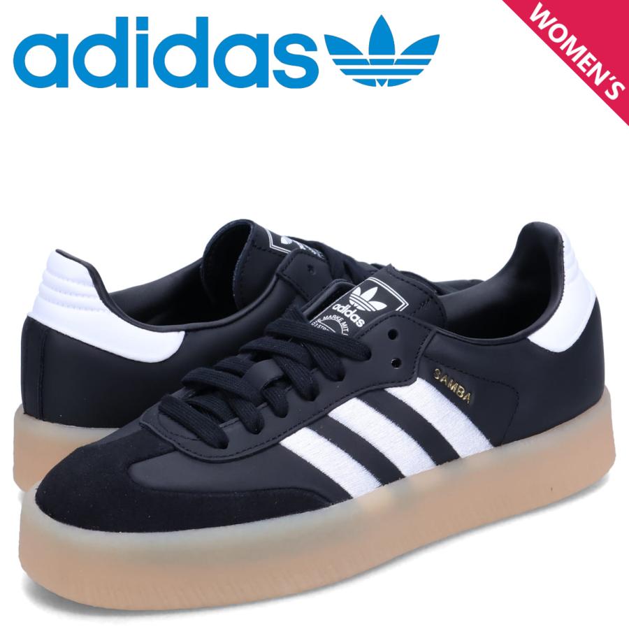 adidas Originals アディダス オリジナルス スニーカー サンバエ W レディース SAMBAE ブラック 黒 ID0436 ...