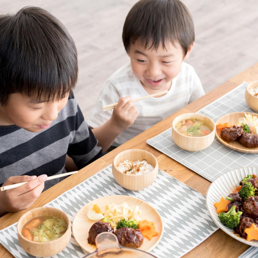 agney（アグニー） お食い初め 食器セット いろは 4点セット 男の子 女の子 ベビー 赤ちゃん 天然素材 日本製 食洗器対応 AG ...