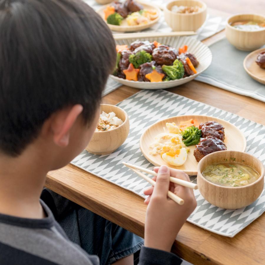 agney（アグニー） お食い初め 食器セット いろは 4点セット 男の子 女の子 ベビー 赤ちゃん 天然素材 日本製 食洗器対応 AG ...