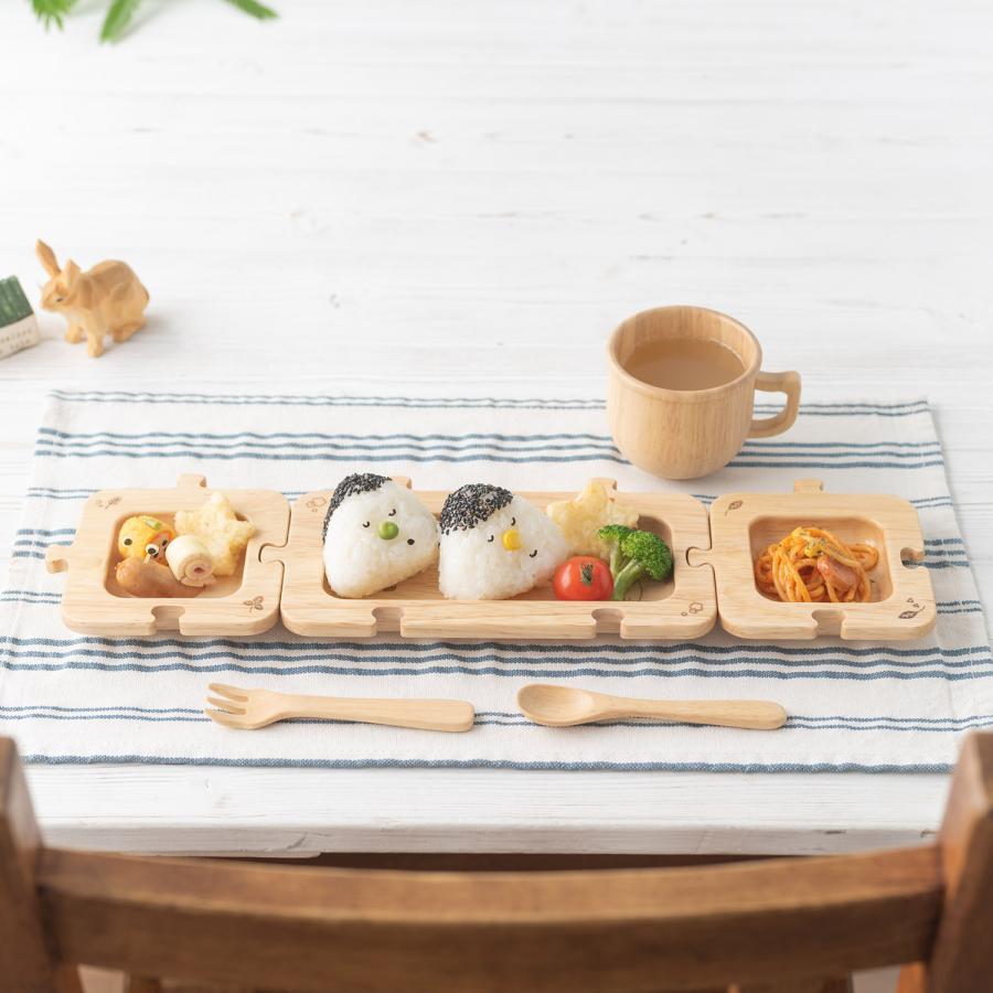 agney アグニー 子供 食器セット ワンプレート スプーン フォーク 3点セット 男の子 女の子 ベビー 赤ちゃん 食洗器対応 森のジグ ...