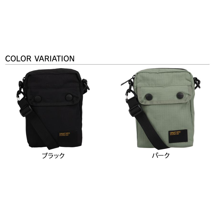 Carhartt（カーハート） ショルダーバッグ ヘイスト メンズ レディース 斜めがけ 撥水 HASTE SHOULDER BAG ブラック ...
