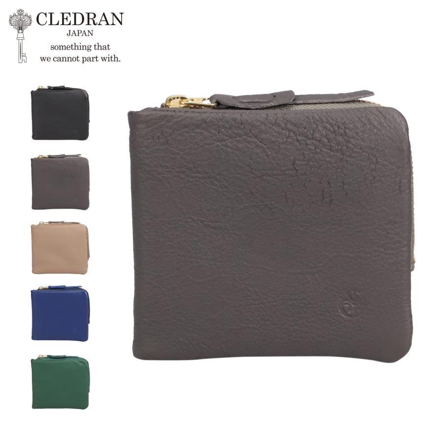 CLEDRAN（クレドラン） 財布 二つ折り メンズ レディース 本革 軽量 コンパクト HALLE WALLET CL-3844 : スニークオンラインショップ - 通販 - Yahoo ...