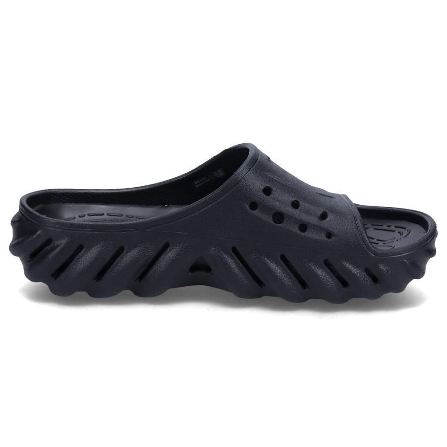 crocs（クロックス） サンダル エコー スライド メンズ レディース ECHO SLIDE ブラック 黒 208170-001 ...