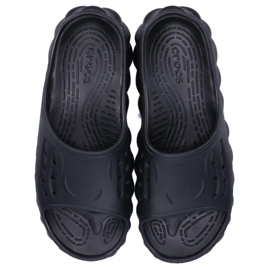 crocs（クロックス） サンダル エコー スライド メンズ レディース ECHO SLIDE ブラック 黒 208170-001 ...