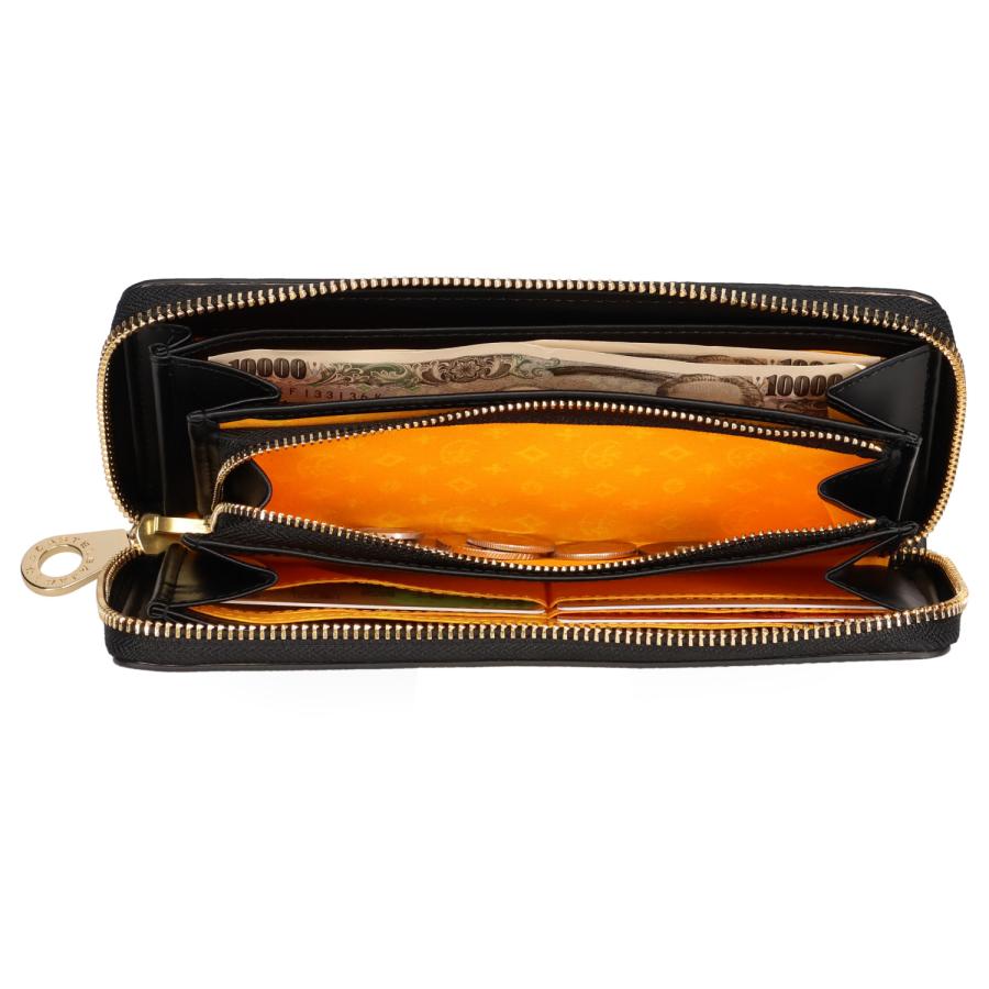 CASTELBAJAC カステルバジャック 長財布 メンズ レディース ラウンドファスナー 本革 コメット COMET ブラック 黒 ...