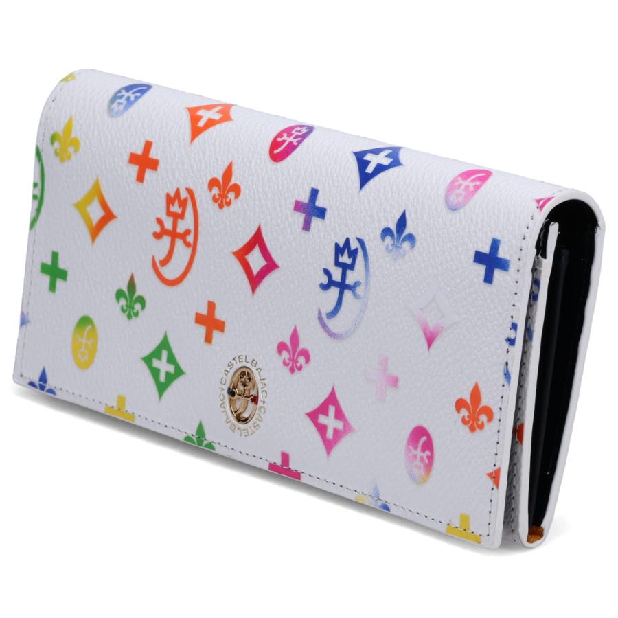 CASTELBAJAC カステルバジャック 財布 長財布 ジェルマン メンズ レディース 本革 モノグラム LONG WALLET ブラック ...