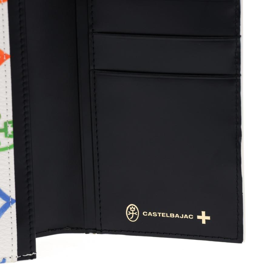 CASTELBAJAC カステルバジャック 財布 長財布 ジェルマン メンズ レディース 本革 モノグラム LONG WALLET ブラック ...