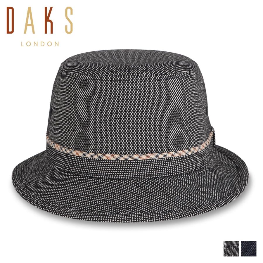 DAKS ダックス ハット 帽子 アルペンハット メンズ 大きいサイズ サイズ調整可能 バードアイ HAT グレー ネイビー D3754 : スニークオンラインショップ - 通販 ...