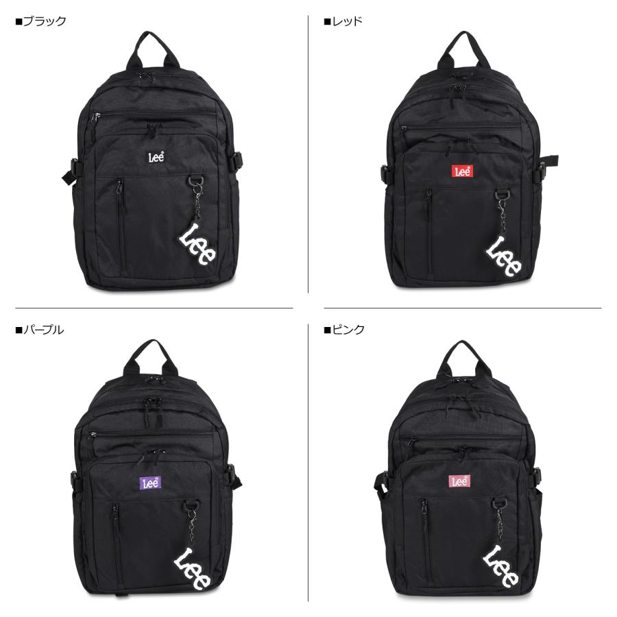 Lee リー リュック バッグ バックパック デビー メンズ レディース 30L DEBBIE ブラック レッド パープル ピンク 黒 320-4911 :lee-320-4911:スニーク ...