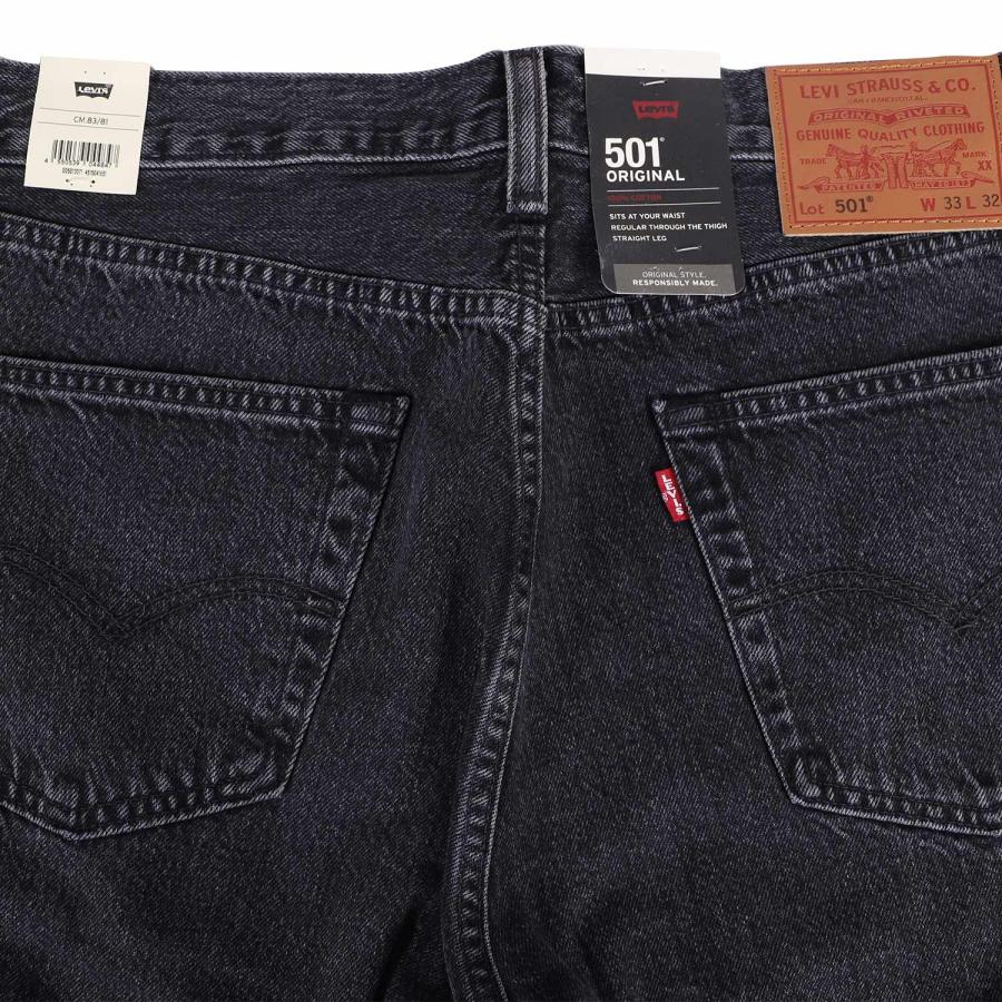Levi's リーバイス LEVIS 501 ブラック デニム パンツ ジーンズ ジーパン メンズ CRASH COURSES 黒 ...
