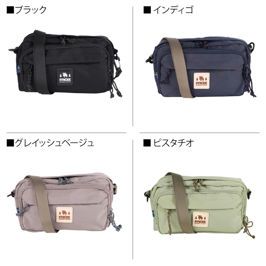 moz モズ ショルダーバッグ ボディバッグ ウエストバッグ メンズ レディース 4L 2WAY 斜めがけ 撥水 MINI BAG ZZOK ...