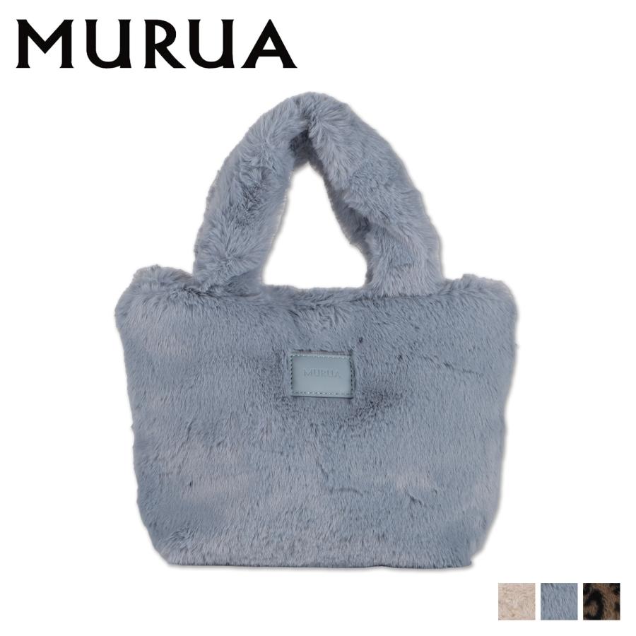 MURUA ムルーア バッグ トートバッグ ミニ レディース 軽量 エコファー MINI TOTE BAG ベージュ ブルー マルチ : スニークオンラインショップ - 通販 - Yahoo ...