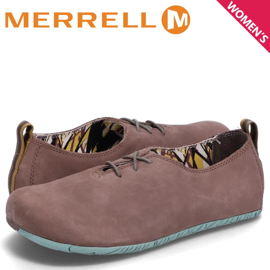 MERRELL メレル スニーカー トレッキングシューズ ムートピアレース レディース MOOTOPIA LACE ブラウン M20557 ...