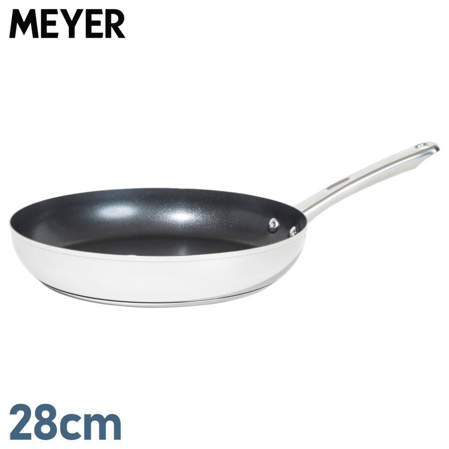 MEYER マイヤー フライパン スターシェフ4 28cm IH ガス対応 ステンレス STAR CHEF4 シルバー MSC4-P28 予約 6月下旬 入荷予定 : スニークオンライン ...