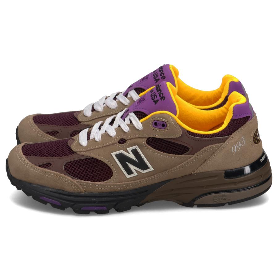 New Balance（ニューバランス） new balance 993 スニーカー メンズ Dワイズ MADE IN USA ブラウン ...