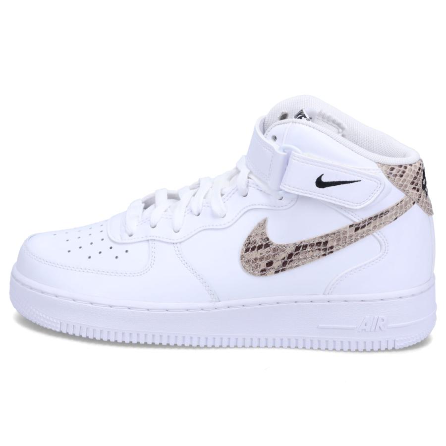 NIKE ナイキ エアフォース1 07 ミッド スニーカー メンズ レディース AIR FORCE 1 MID ホワイト 白 DD9625 ...