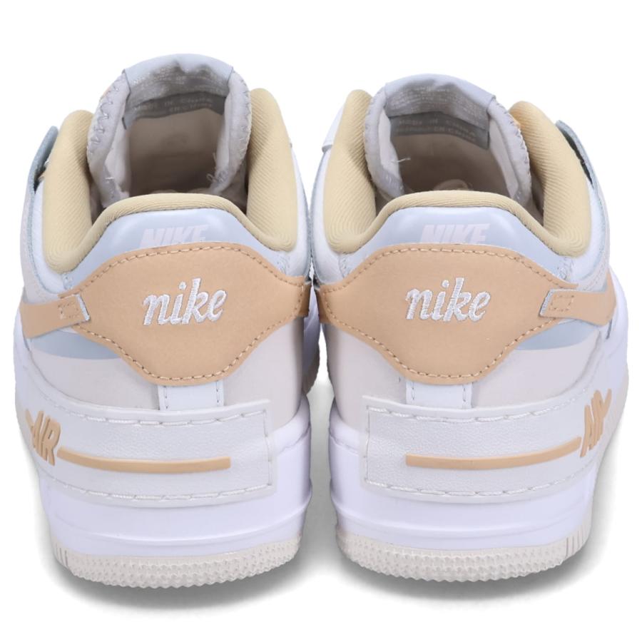NIKE ナイキ エアフォース1 シャドウ スニーカー レディース AIR FORCE 1 SHADOW ホワイト 白 DV7449-100 ...
