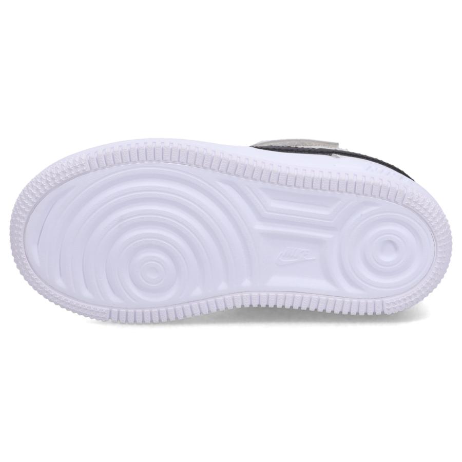 NIKE（ナイキ） フォース1 ロー イージーオン スニーカー キッズ FORCE 1 LOW EASY ON PS ホワイト 白 ...