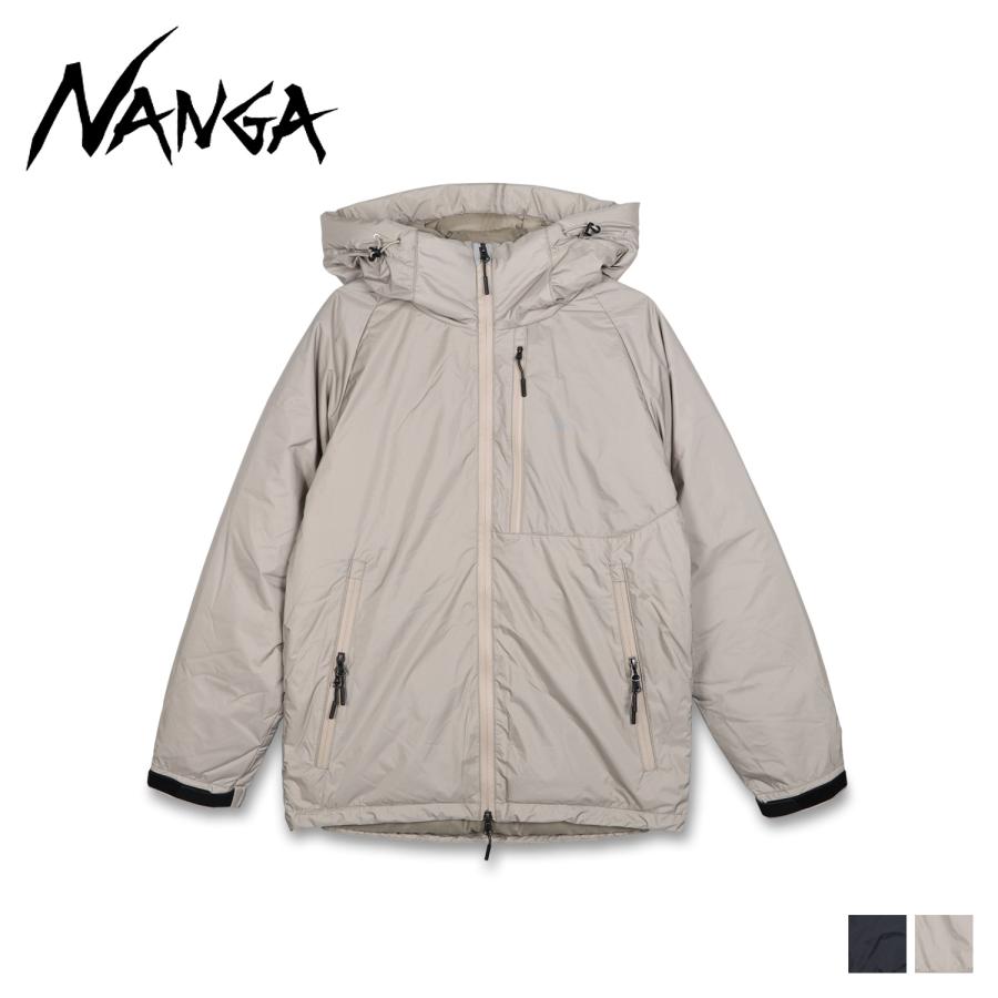 NANGA ナンガ ダウンジャケット オーロラ ダウンコート 防水 フード メンズ AURORA DOWN JACKET ブラック ベージュ ...