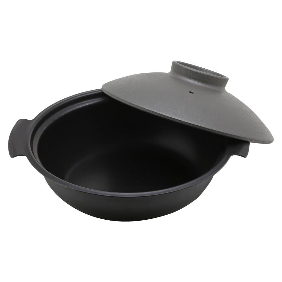 Pressence プレッセンス 両手鍋 ステンレス 卓上鍋 土鍋風 27cm IH ガス火 対応 3-4人用 DONABE 118063-27 :pse-118063-27:スニーク ...